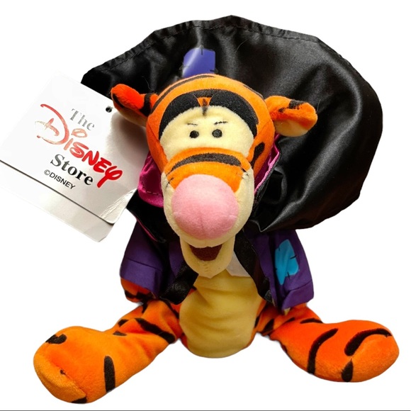 Disney | Toys | Tigger As Count Dracula Disney Vampire Costume Bean Bag ...